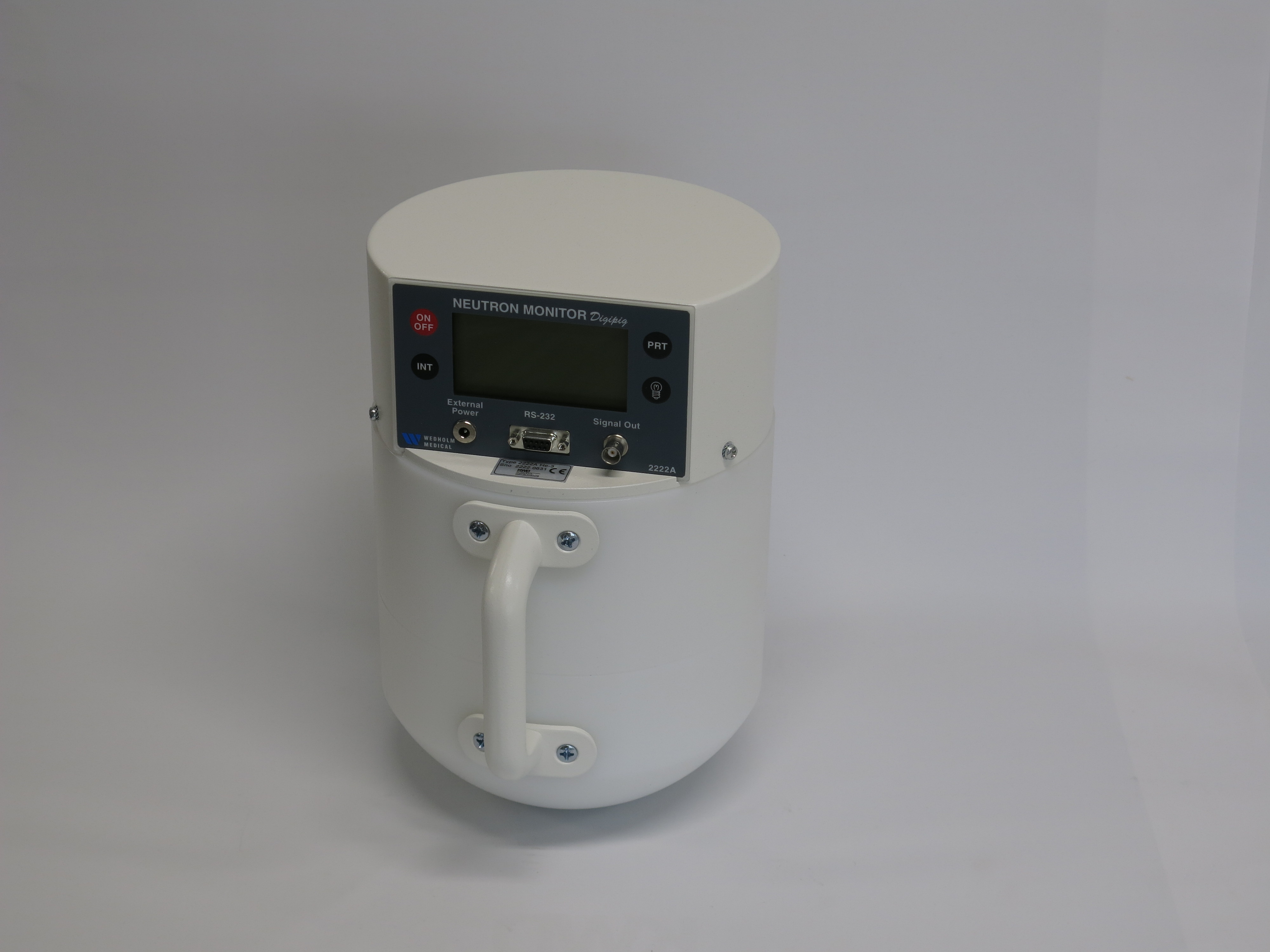 Neutron Monitor 2222A He-3 - Kwd Nuclear Instruments AB